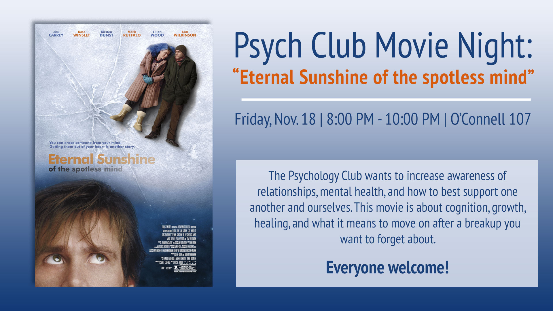 Psych Club Movie Night | Carroll College