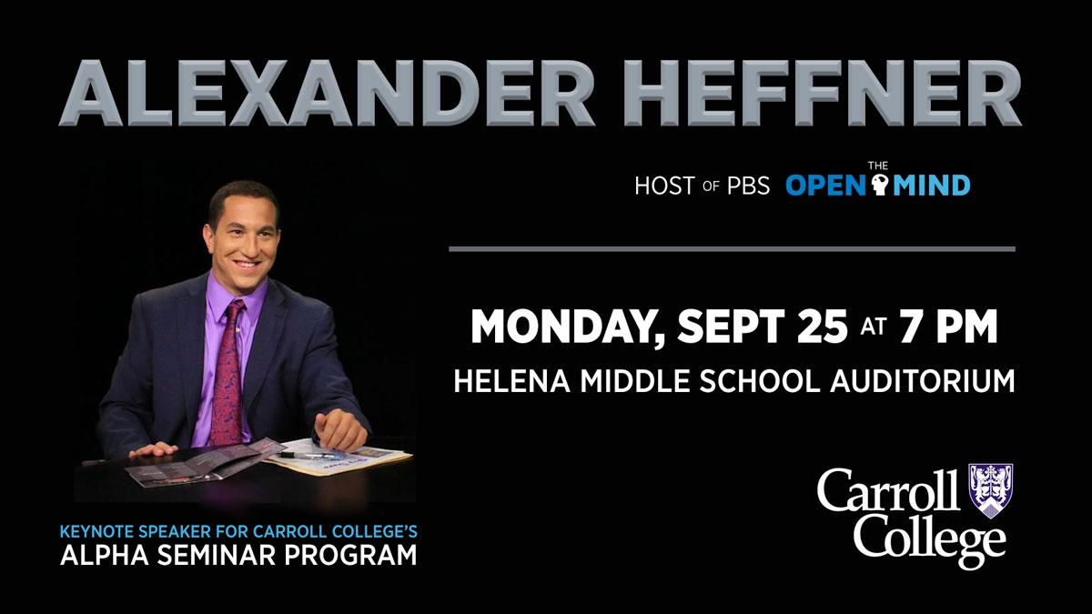 Carroll Welcomes Host of PBS' "The Open Mind" - Alexander Heffner ...