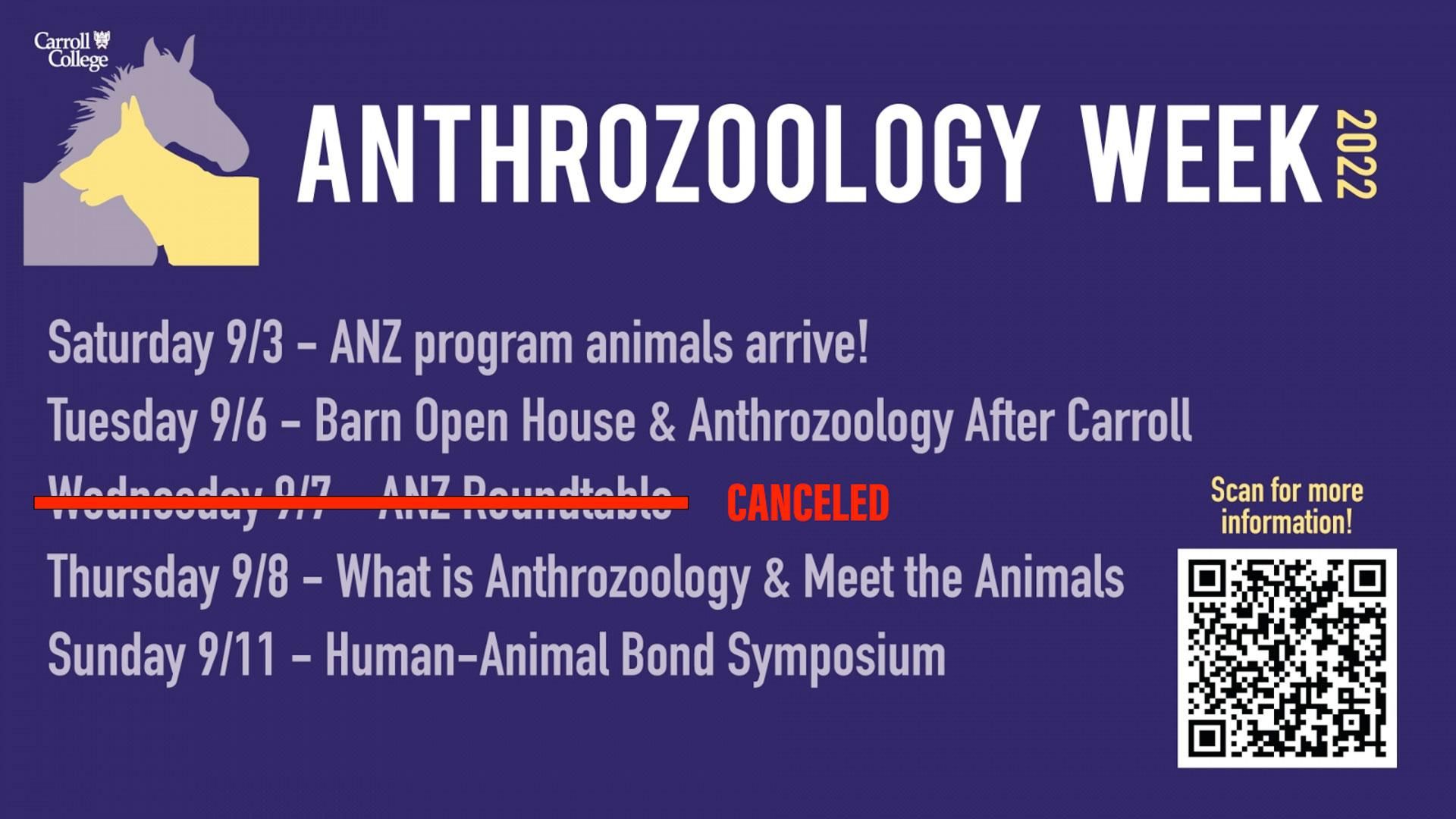 ANZ Week: Meet the Animals | Carroll College