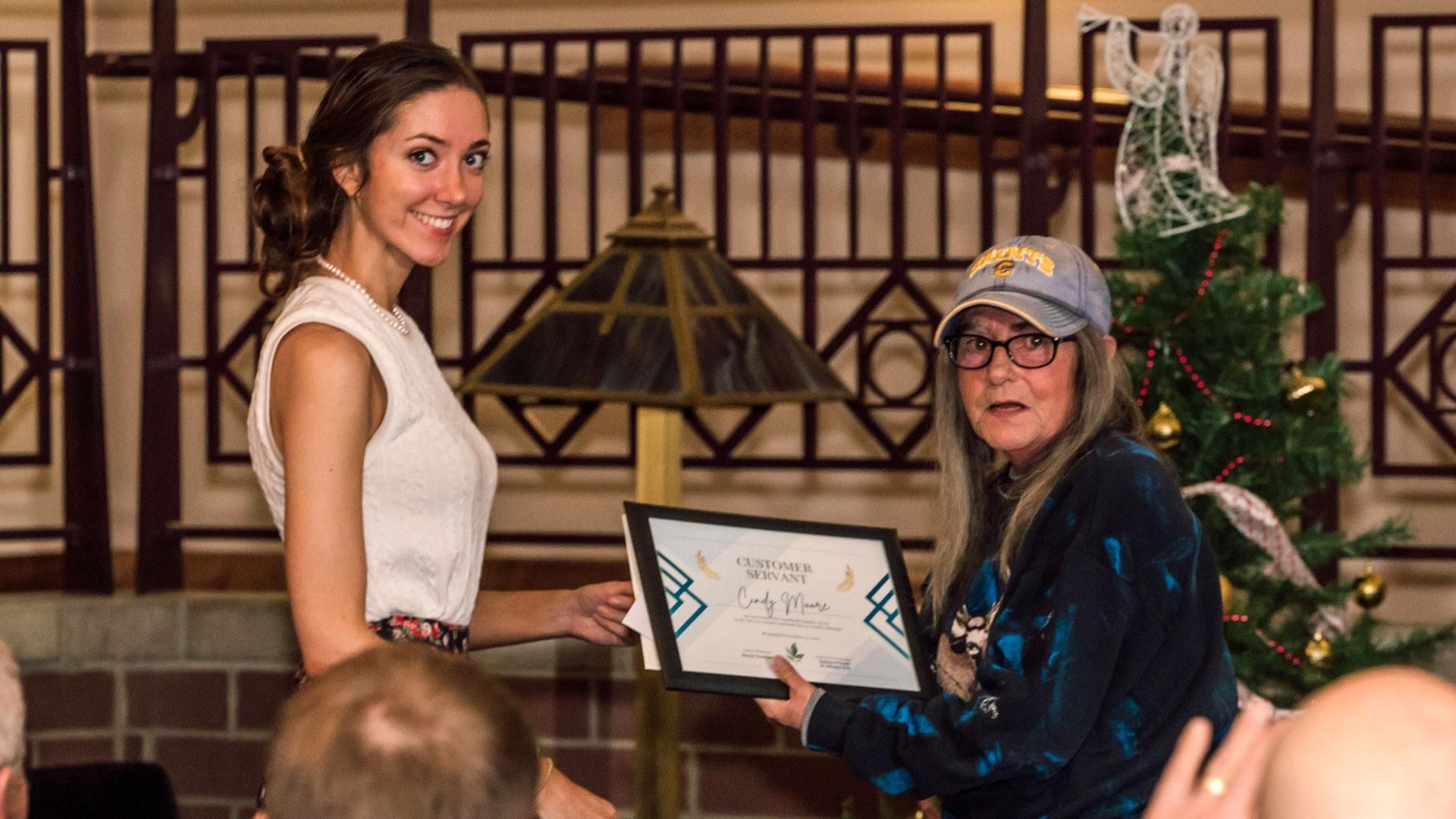 Cindy Moore, Customer Servant | Carroll College