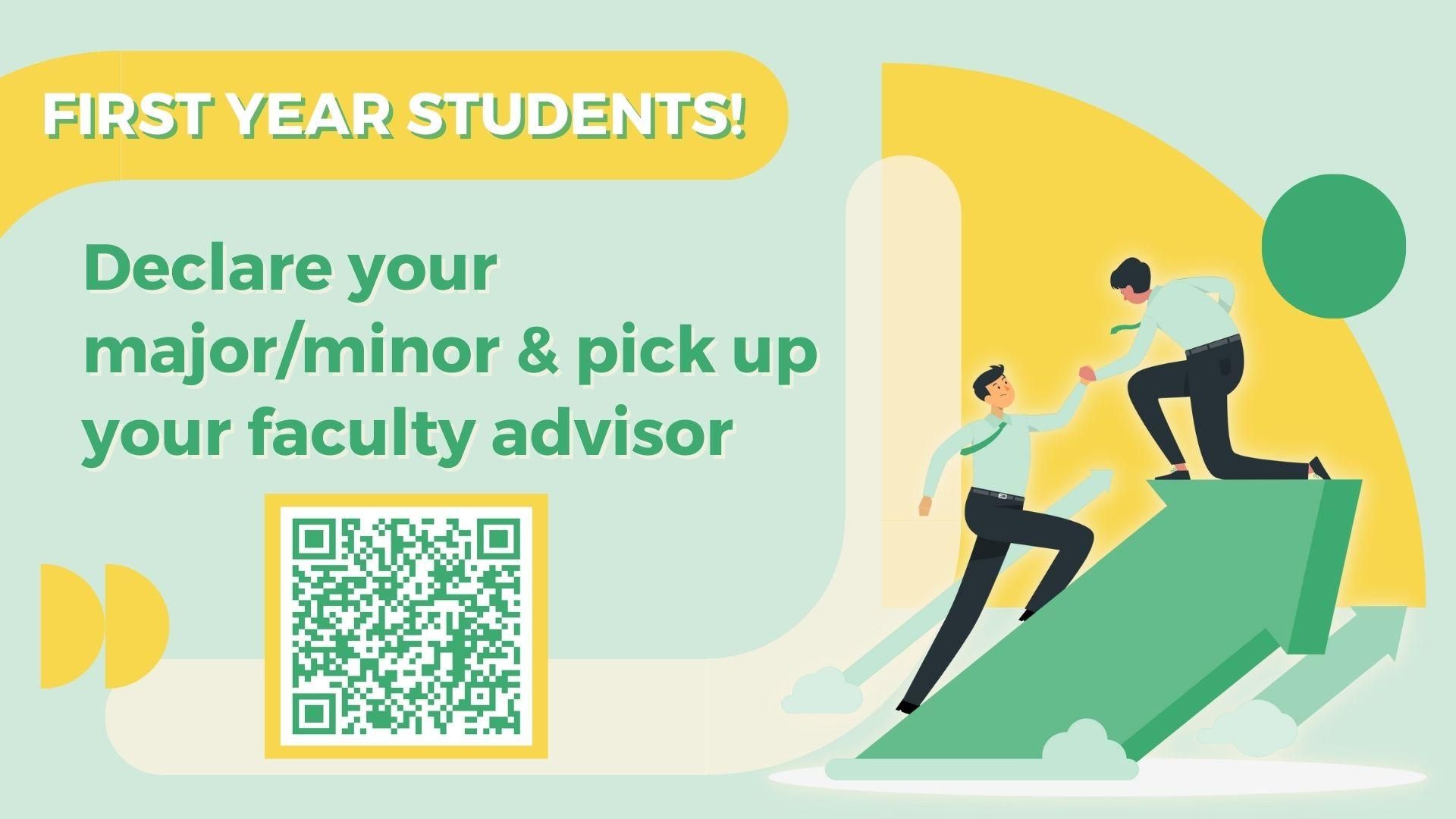 Declare your major/minor and pick up your faculty advisor | Carroll College