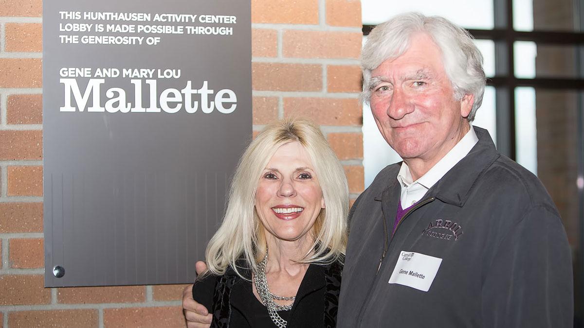 Insignis Award Honors Gene & Mary Lou Mallette | Carroll College