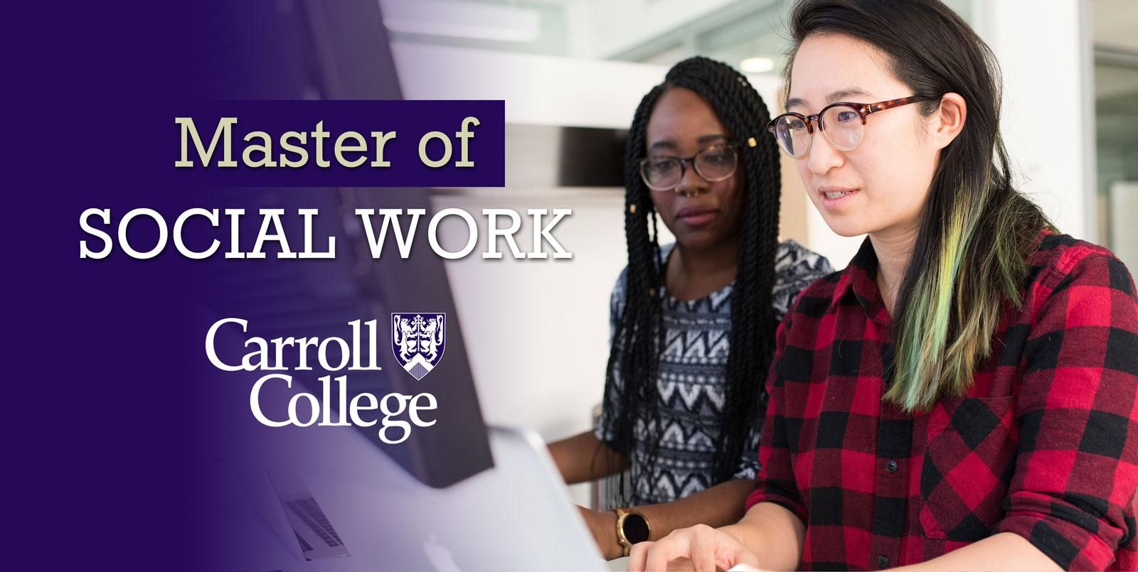 New Master of Social Work Offered at Carroll | Carroll College