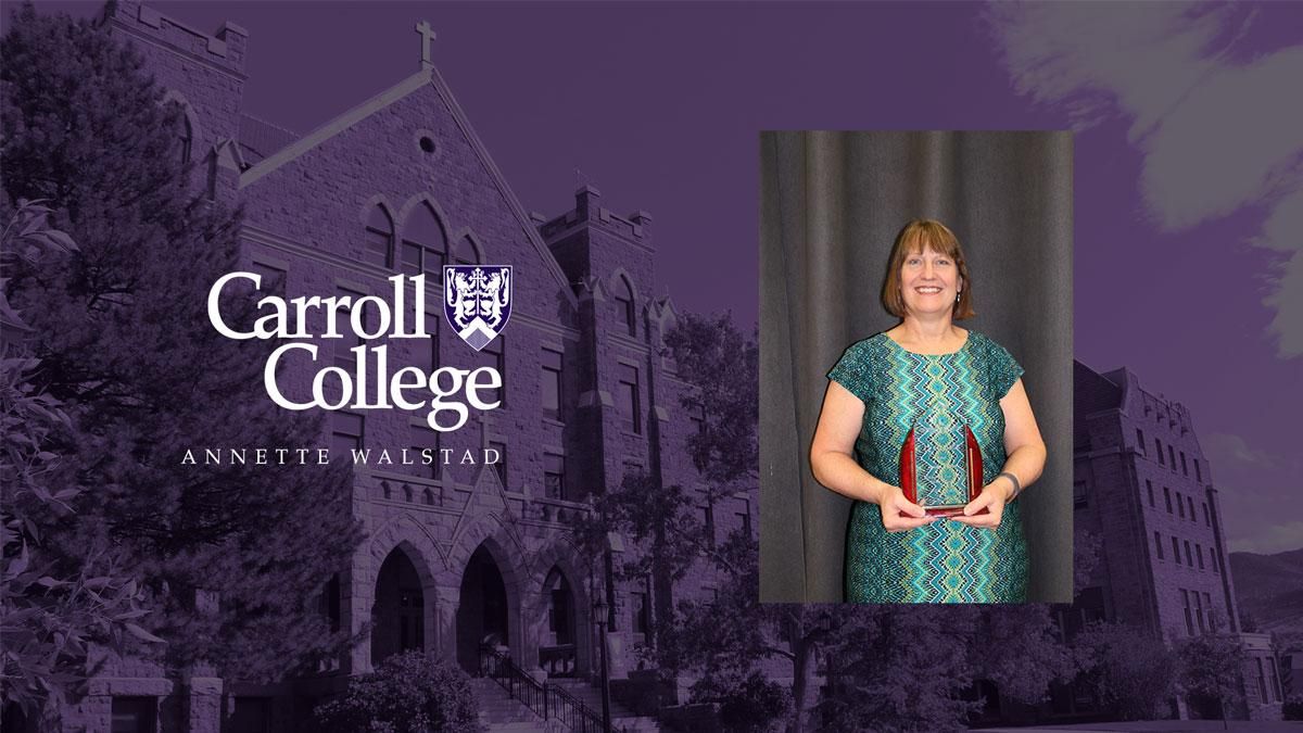 Walstad Awarded National Student Advocate Award | Carroll College