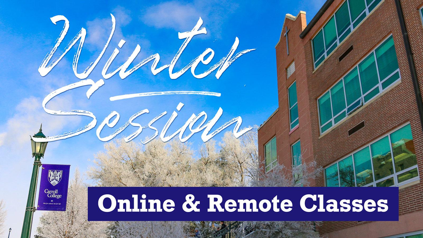 Winter Session to run from Dec. 27 through Jan. 14 | Carroll College