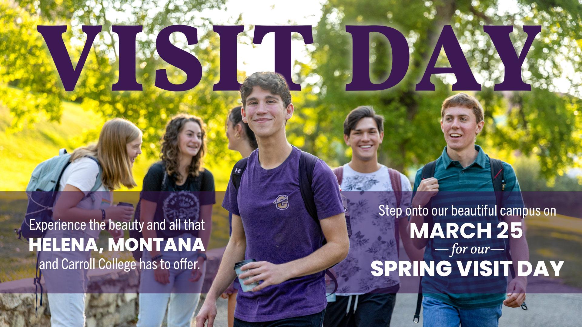 Carroll Prospective Student Visit Day - March 25 | Carroll College