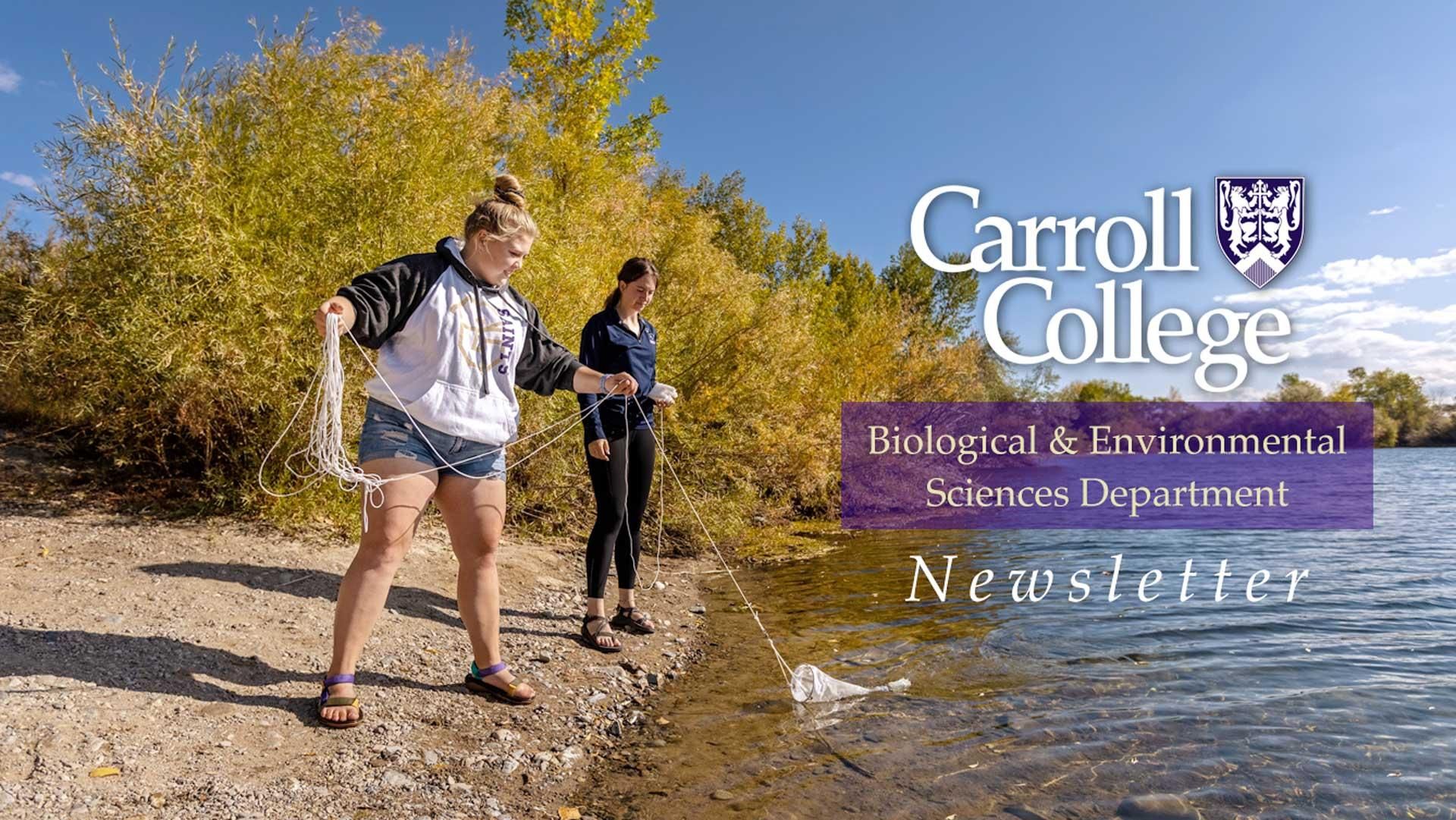Biological and Environmental Science Newsletter – Spring 2024 | Carroll ...
