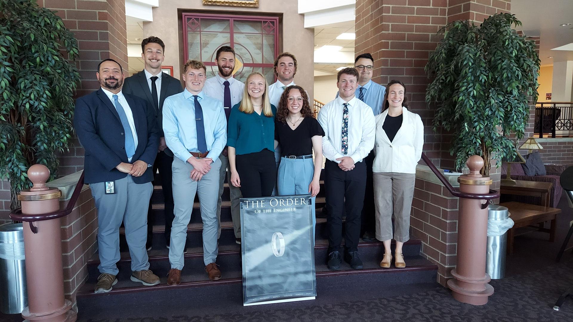Engineering students inducted into Order of the Engineer | Carroll College
