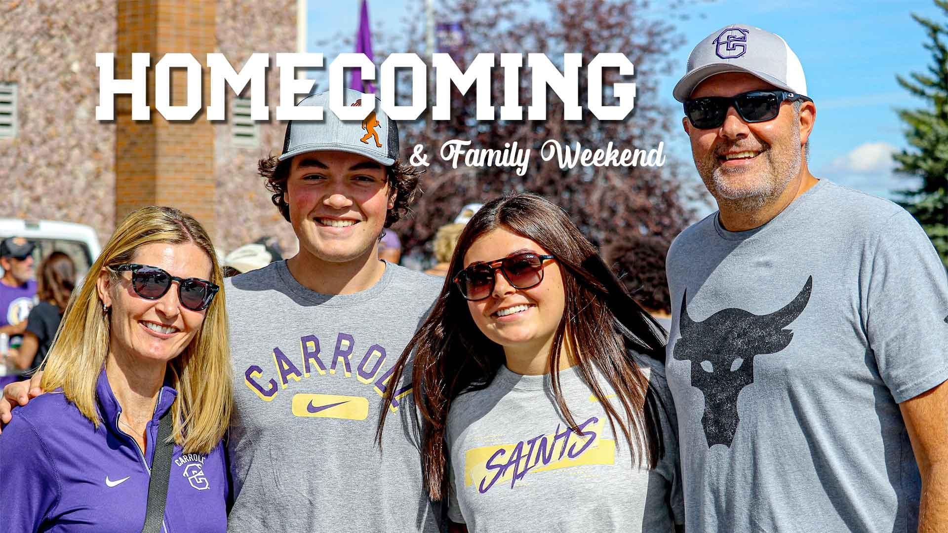 Homecoming & Family Weekend 2024 set for Sept 20-22 | Carroll College